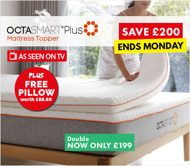 Octaspring Mattress Toppers - with Octaspring Technology | Dormeo UK